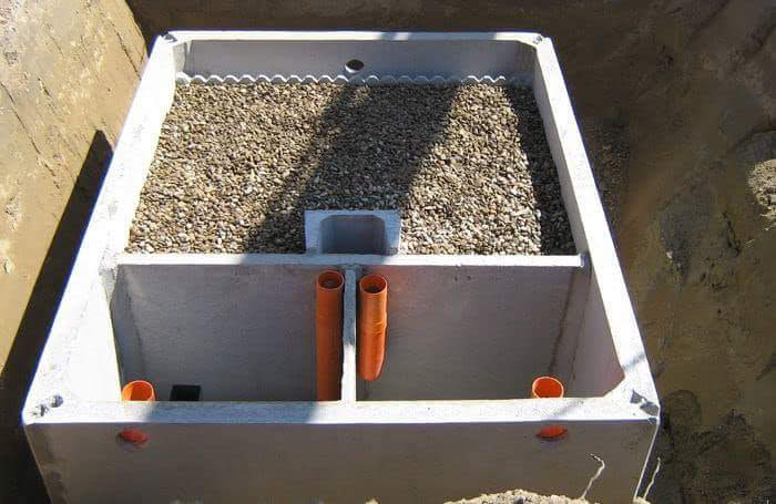 swimming pool and septic tank details