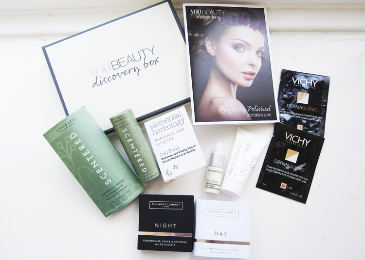 Beauty Box: You Beauty Discovery Box October 2015 review | We Were ...