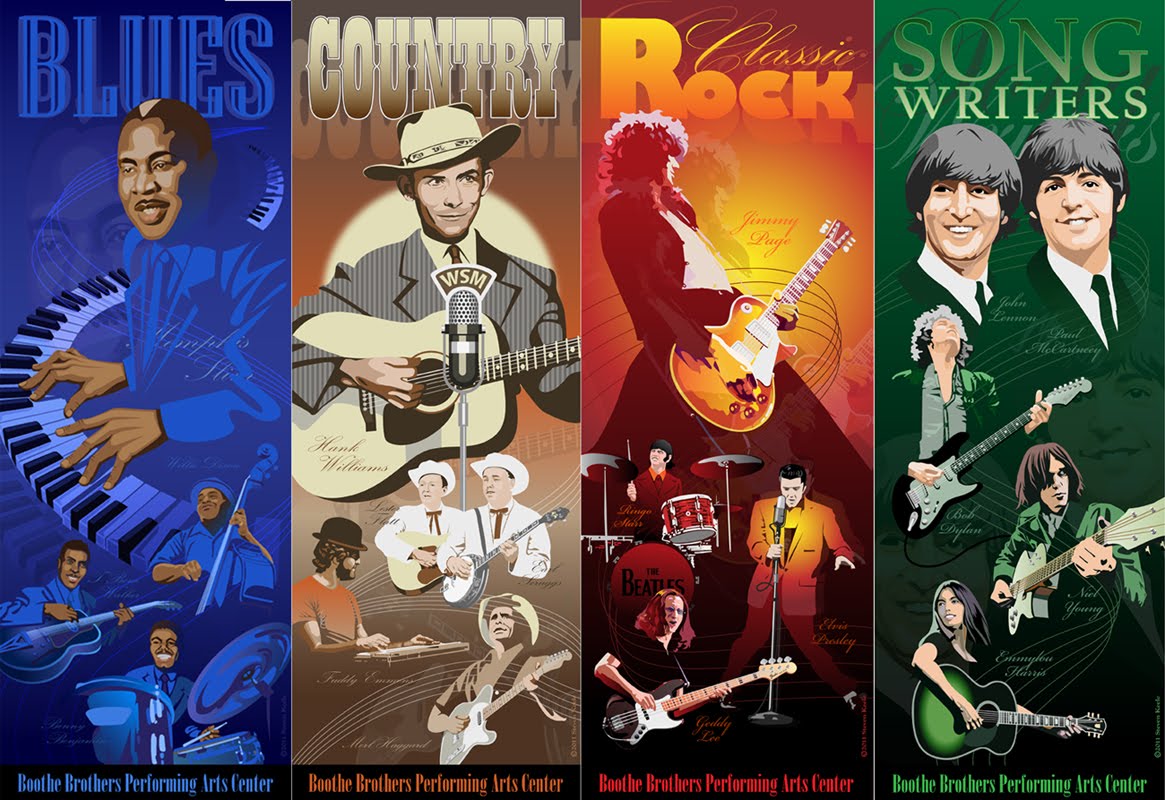 Keele Art: Music Posters