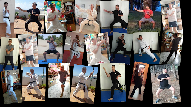 Asociación Malagueña de Goju-Ryu Karate-do: KATA EN CONFINAMIENTO