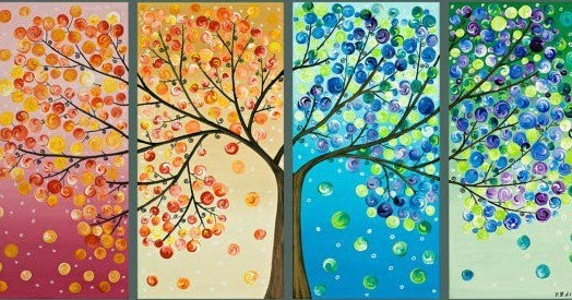 Craftimism: Happy Tree Painting