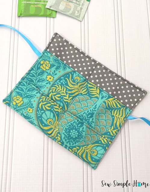 DIY Tea Wallet Sewing Pattern | Sew Simple Home