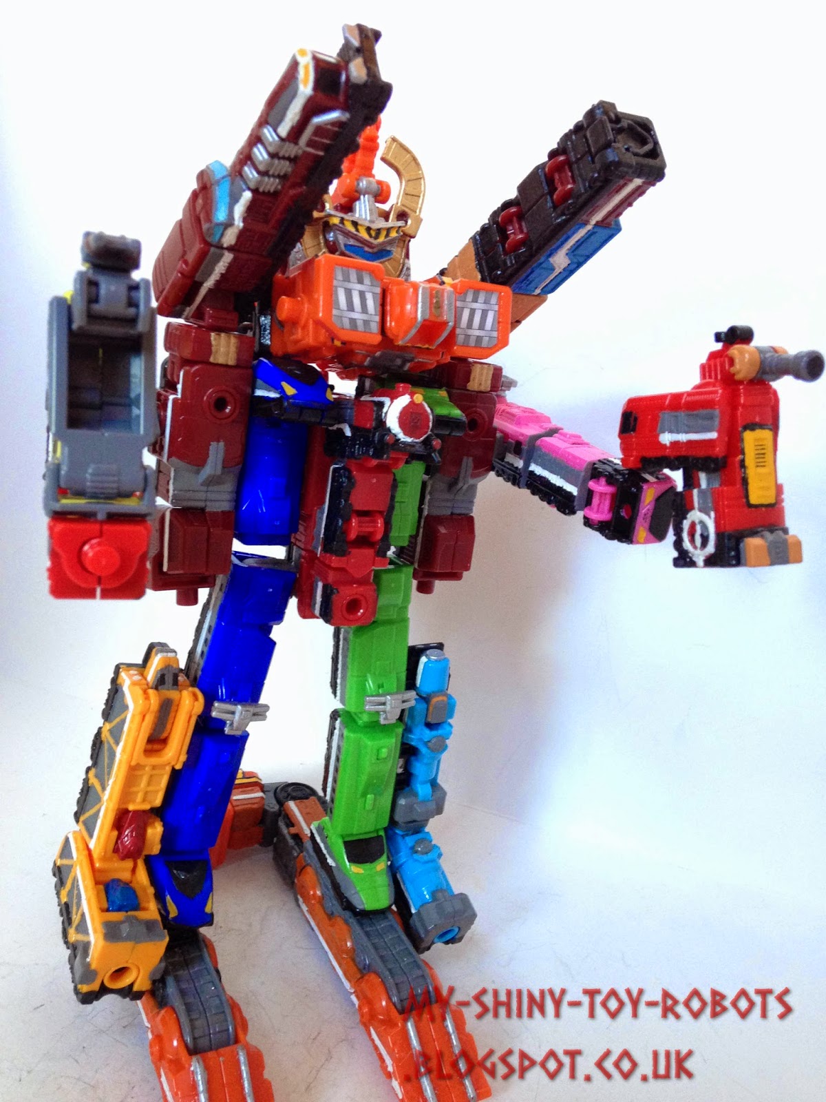 My Shiny Toy Robots: Toybox REVIEW: Ressha Sentai ToQger Minipla Build ...