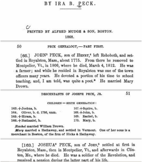 Family of Robert Jillett and Elizabeth Bradshaw A Tree with many ...
