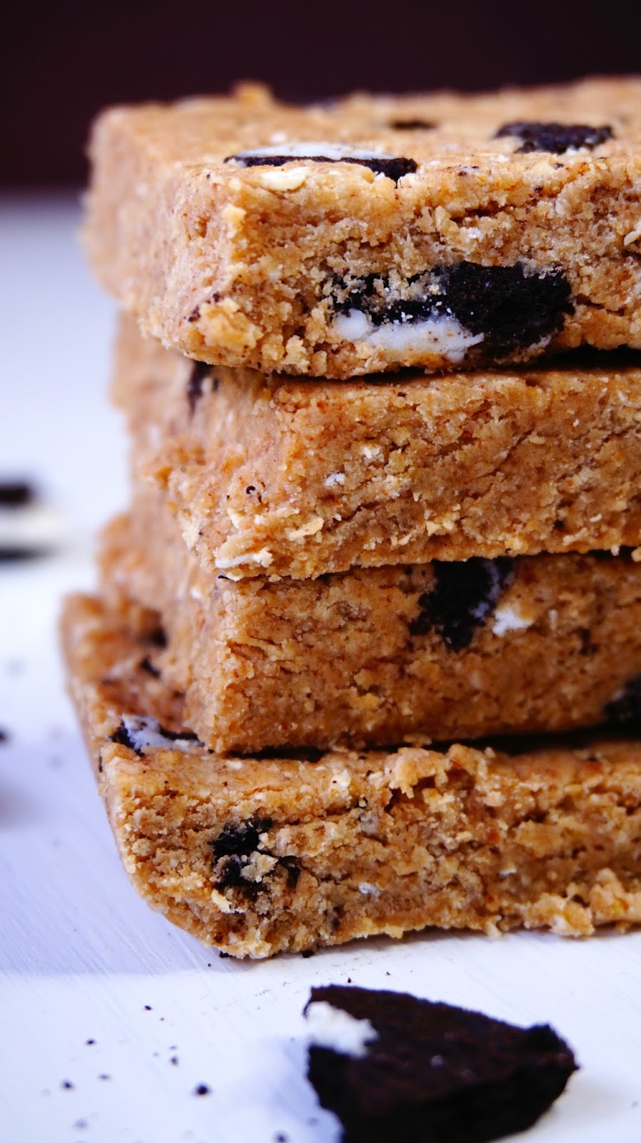 NO BAKE VEGAN OREO PROTEIN BARS | Pure Power Panda
