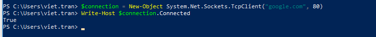 Check Network/Firewall Status using PowerShell