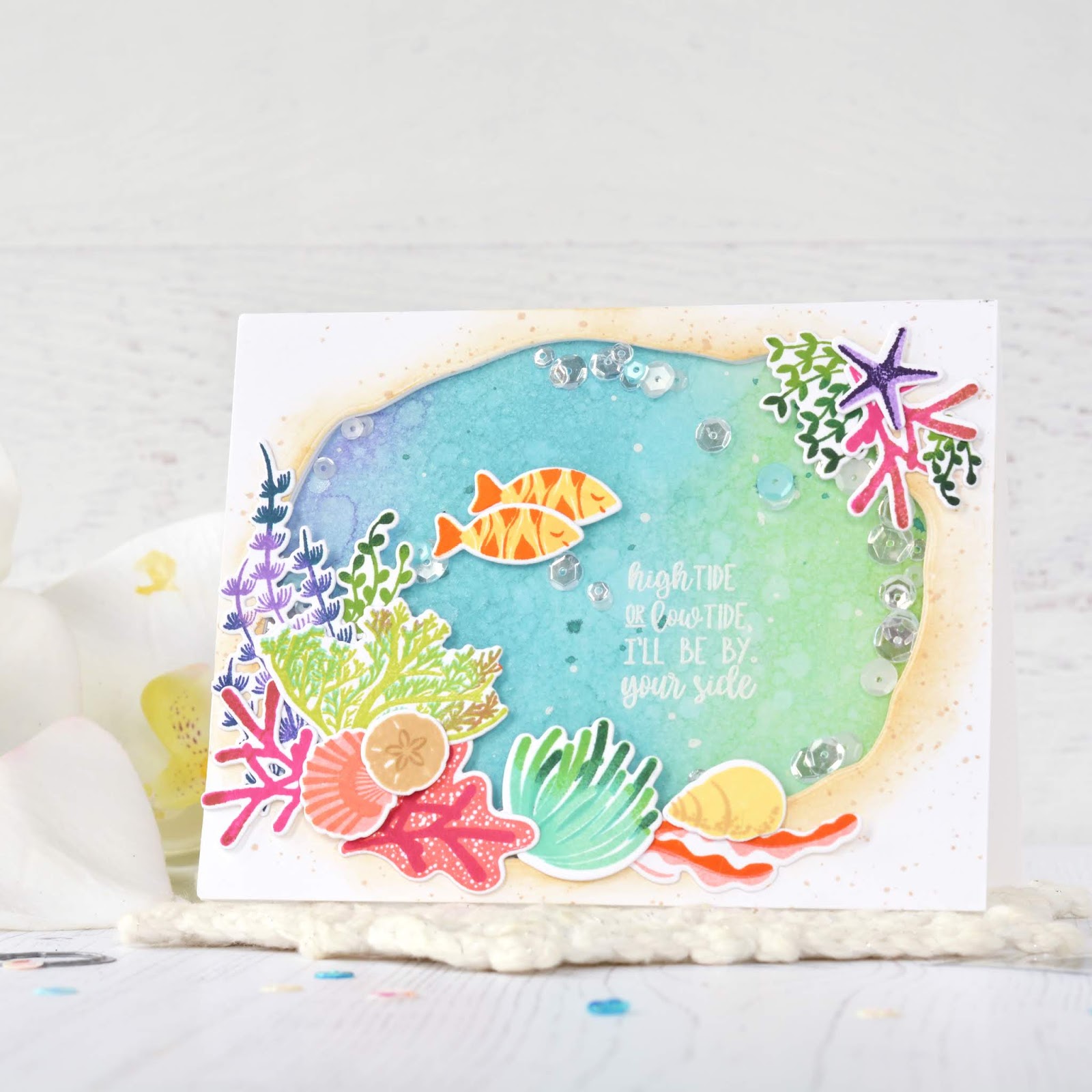 Pickled Paper Designs: Papertrey Ink Day 1 -- Salt Air: Flora, Fauna ...