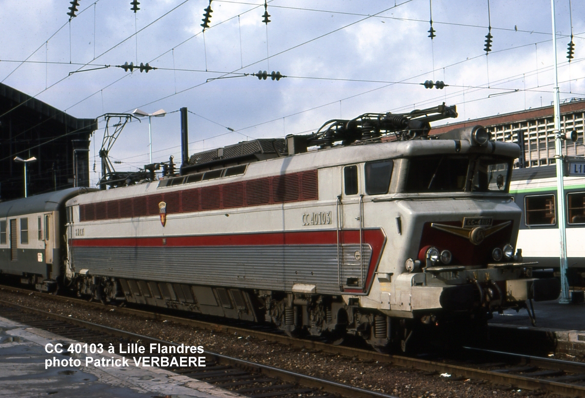 LA PASSION DU TRAIN: Les Archives du 07-10-2019 : CC 40103 à Lille