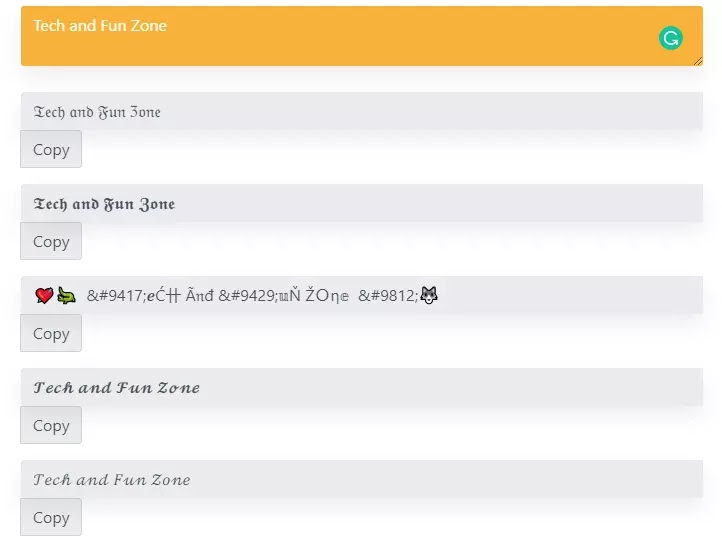 Fancy Font Generator Script For Blogger Free Download - Cyber1101 en