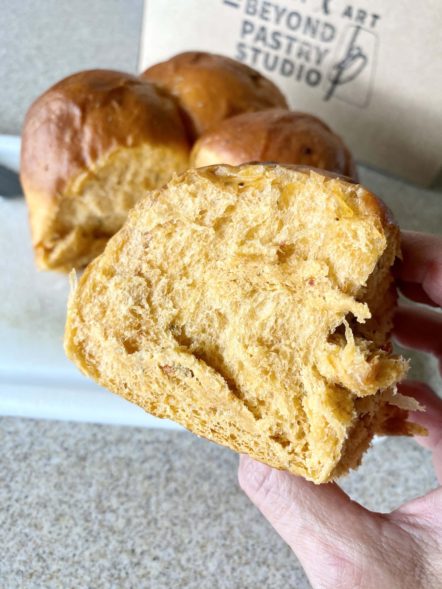 Hawaii Mom Blog: Beyond Pastry Studio's Tomato Bread and Kombu Umami Butter
