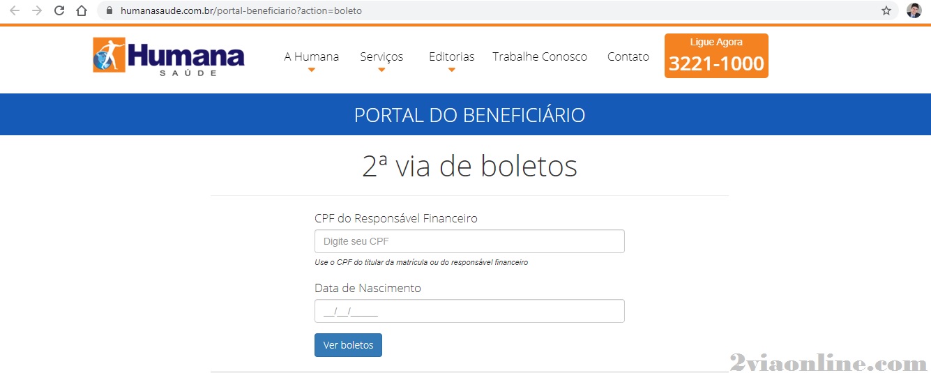 2Via Humana Saúde - Plano de Saúde