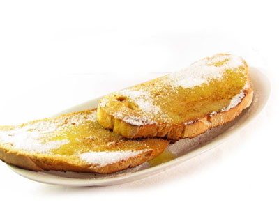 Toma de Horas: Pan con aceite y azúcar