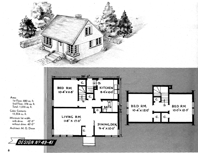 The small Post-War 1 1/2-Storey House - Part One