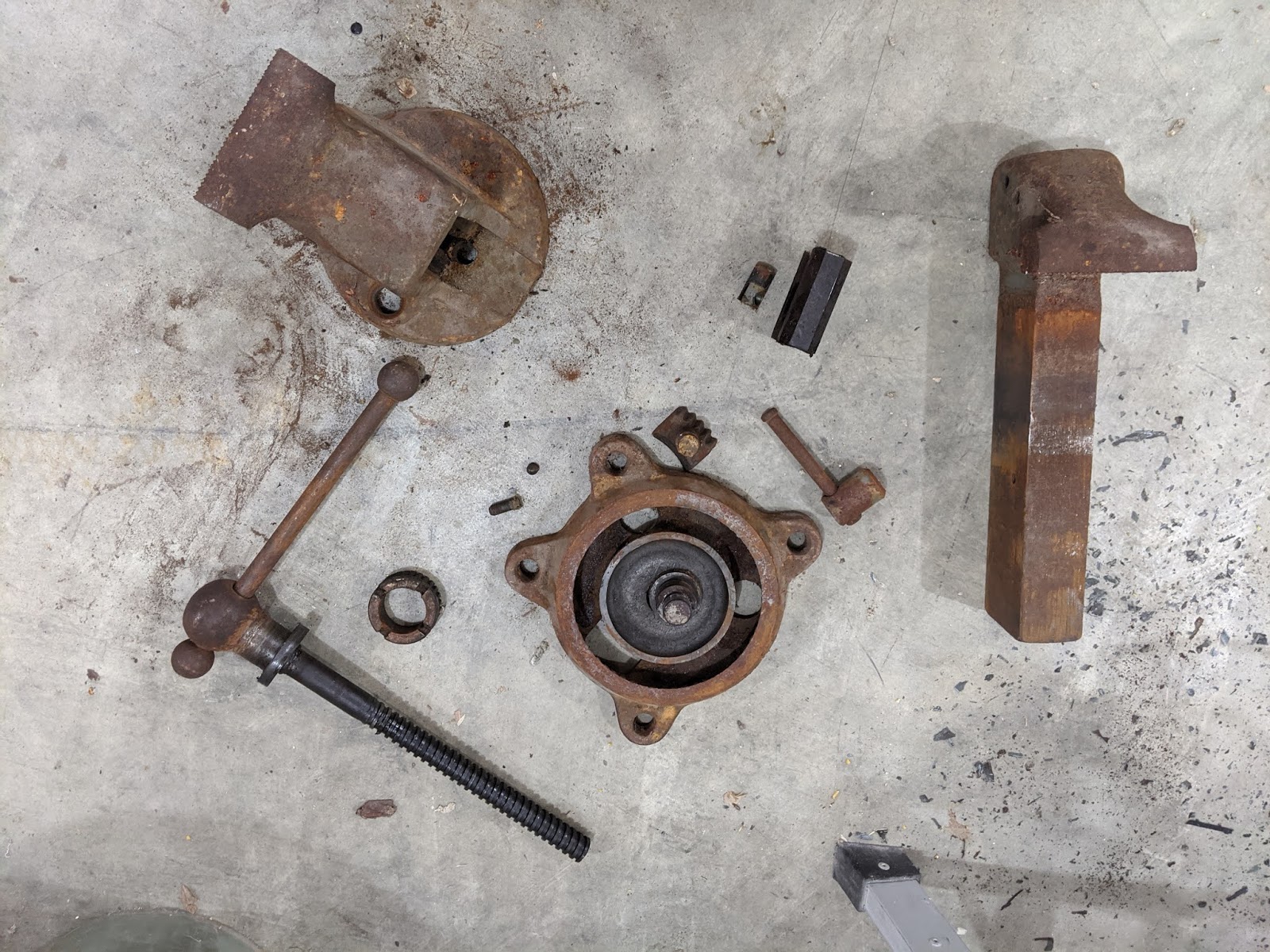 Matt's Workshop: Reed 204R Vise Restoration