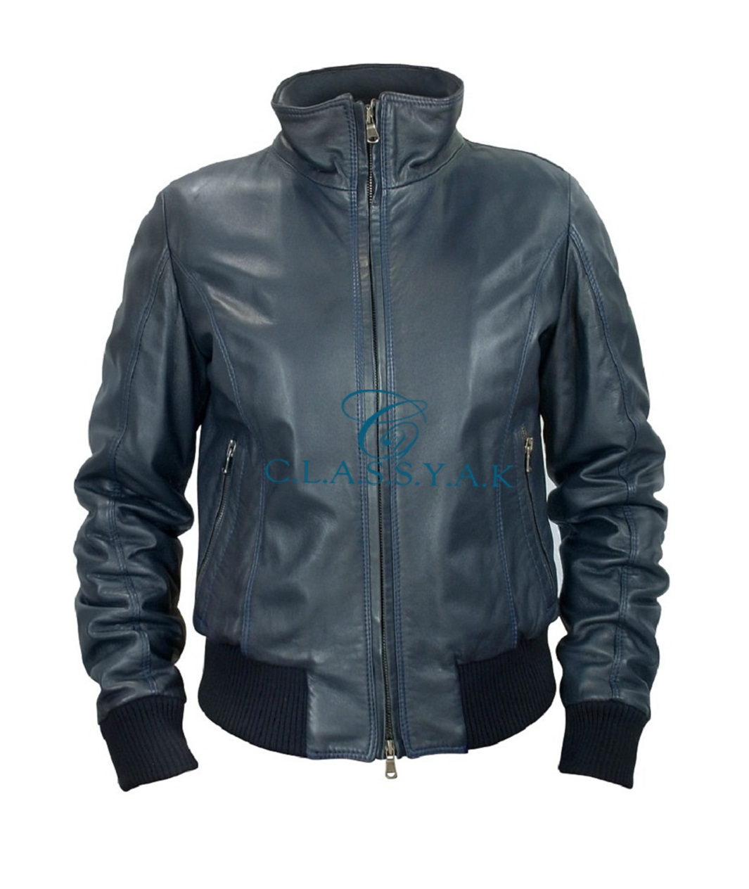 CLASSYAK: Men Leather Fashion Jacket - Original Sheep Nappa Leather