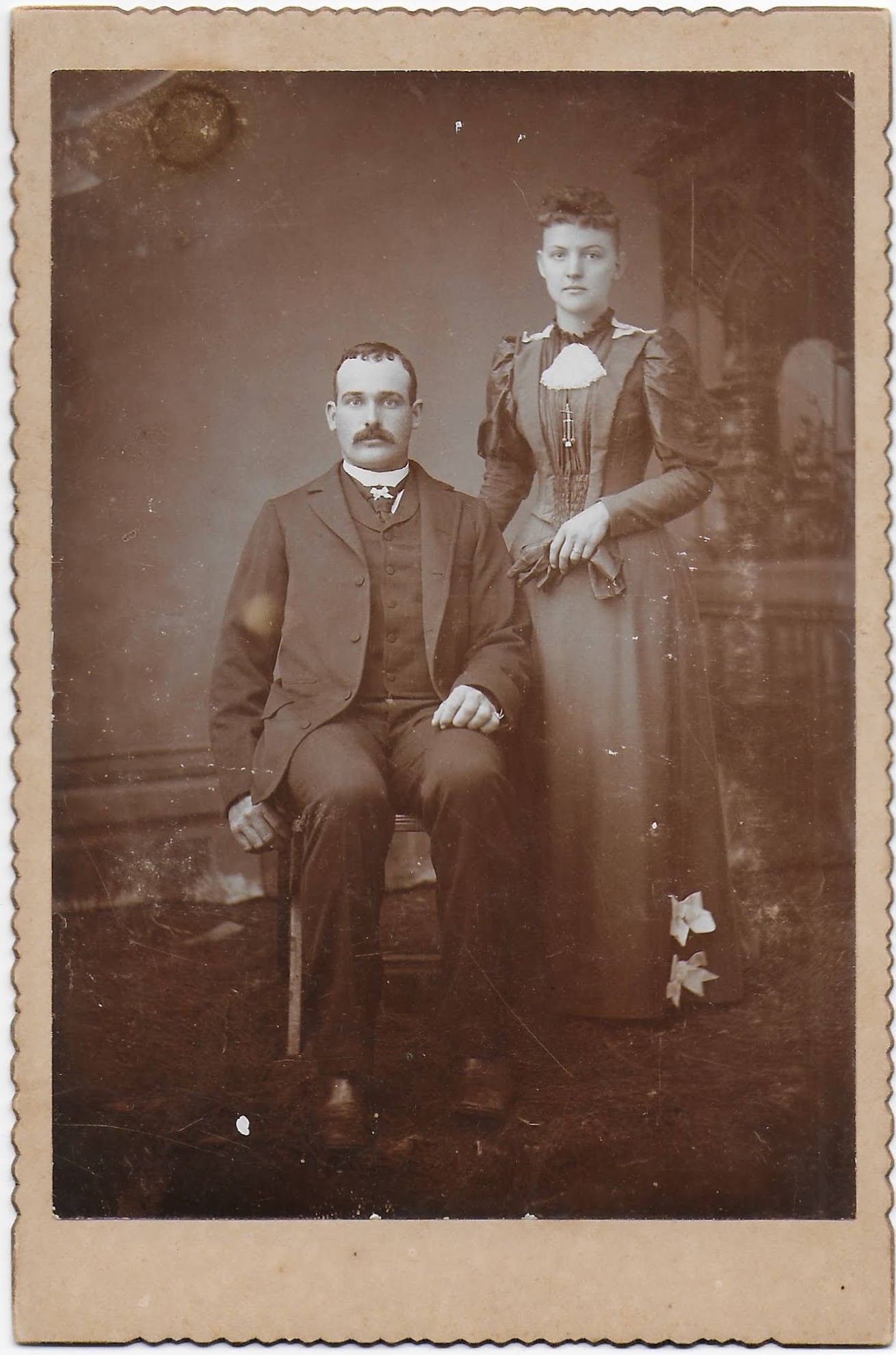 Heirlooms Reunited: c1900 Photographs of Nancy (Slack) Keeton (1820 ...