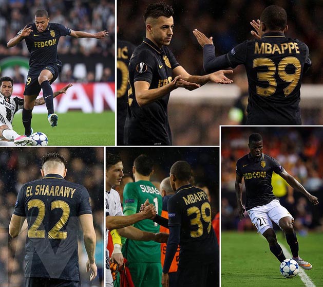 Football teams shirt and kits fan: AS Monaco 2015/16 Third Font UEFA ...