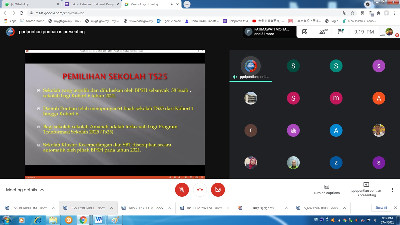 翰の记事簿: Taklimat Pengenalan TS25, Bimbingan dan Panduan Pelaksanaan ...