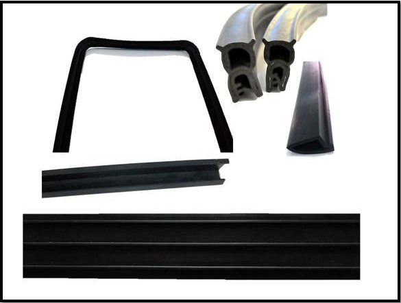 RUBBER EXTRUSION: Custom Extruded Profile Available