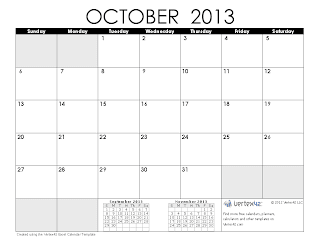 All Blank Calendar 2013-2014 - Calendario 2015 para imprimir