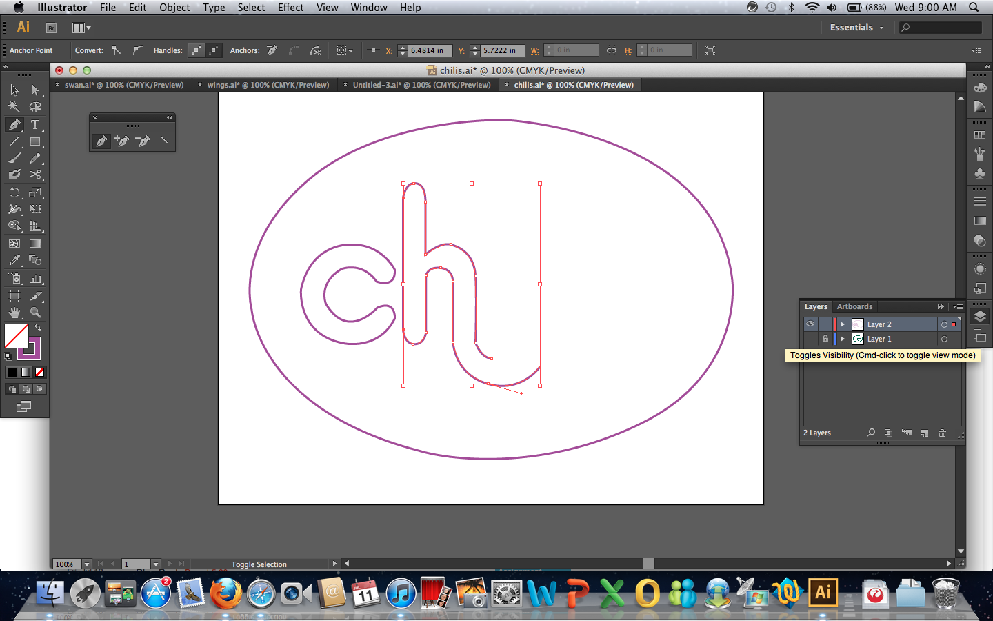Digital Arts: Symbols & Logos using Pen tool