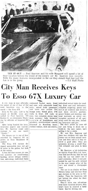 SPRINTACULAR: Win an Expo 67X from Esso