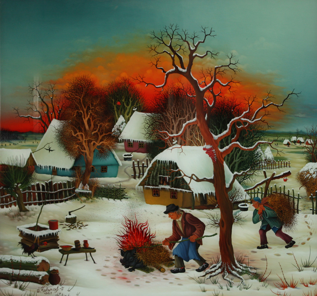 IVAN VECENAJ (1920 - 2013) | Croatian Naive Art info