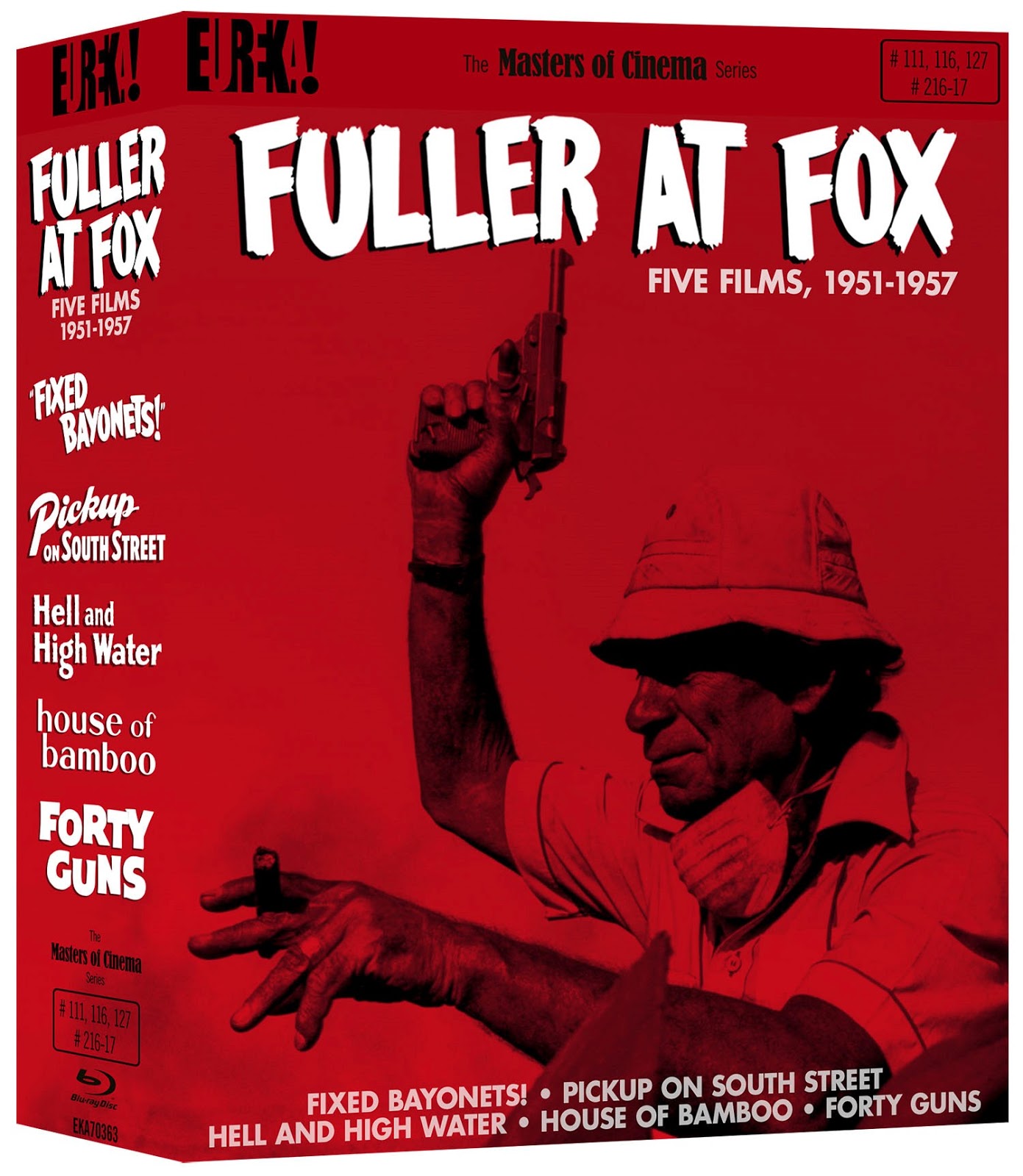 ANNOUNCED.... MASTERS OF CINEMA LIMITED EDITION SAM FULLER SET