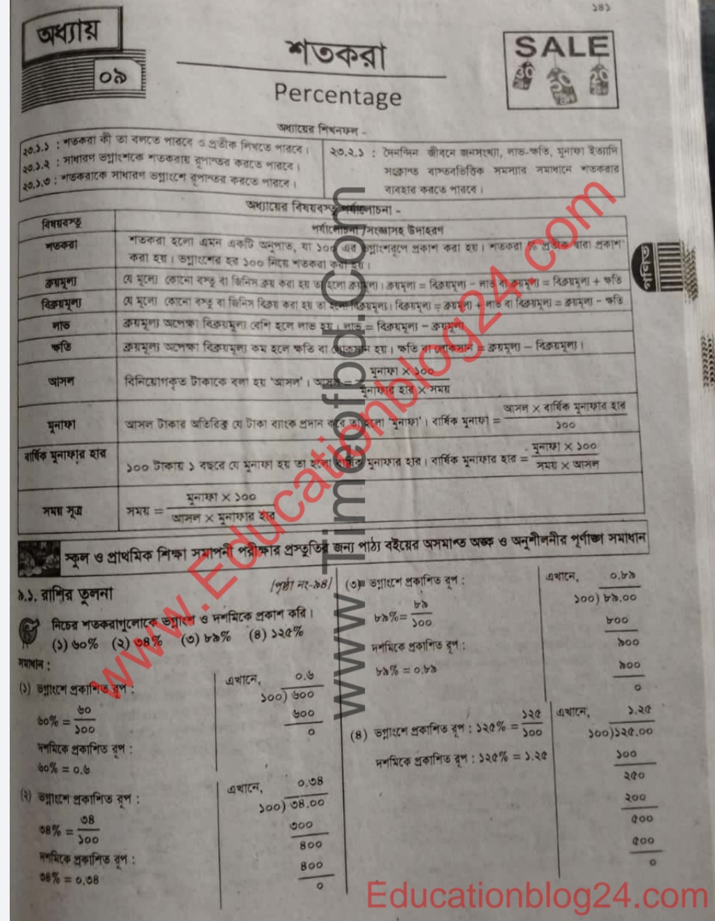 Class 5 Math Solution Chapter 9 Class 5 Math Solution Chapter 9