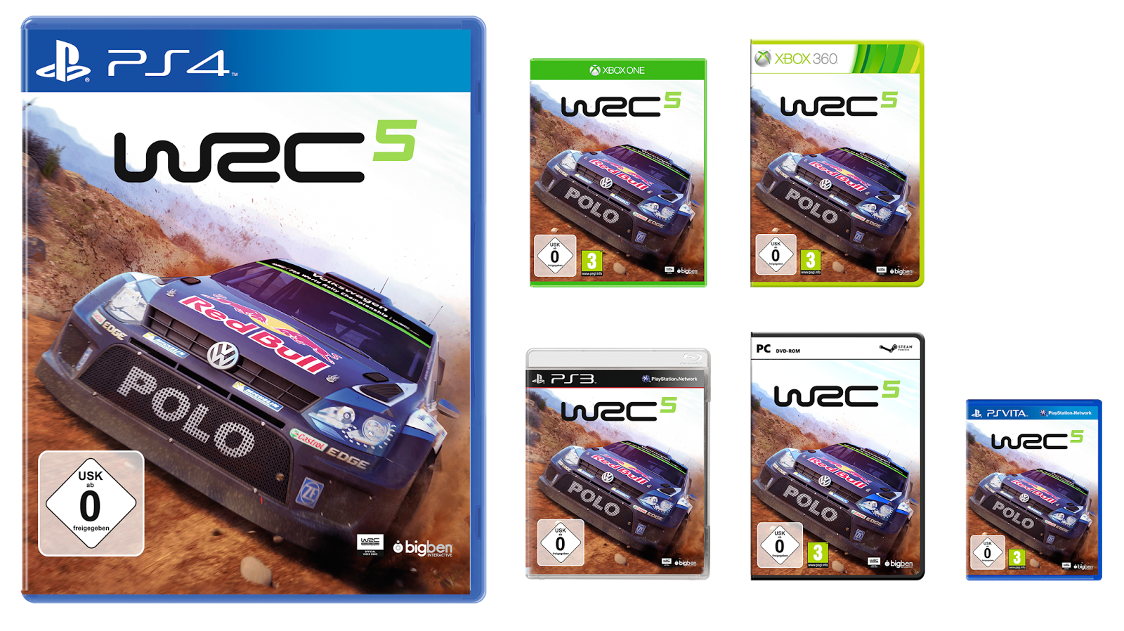 Techstuff: WRC 5 Unveils Regional Pack Shots