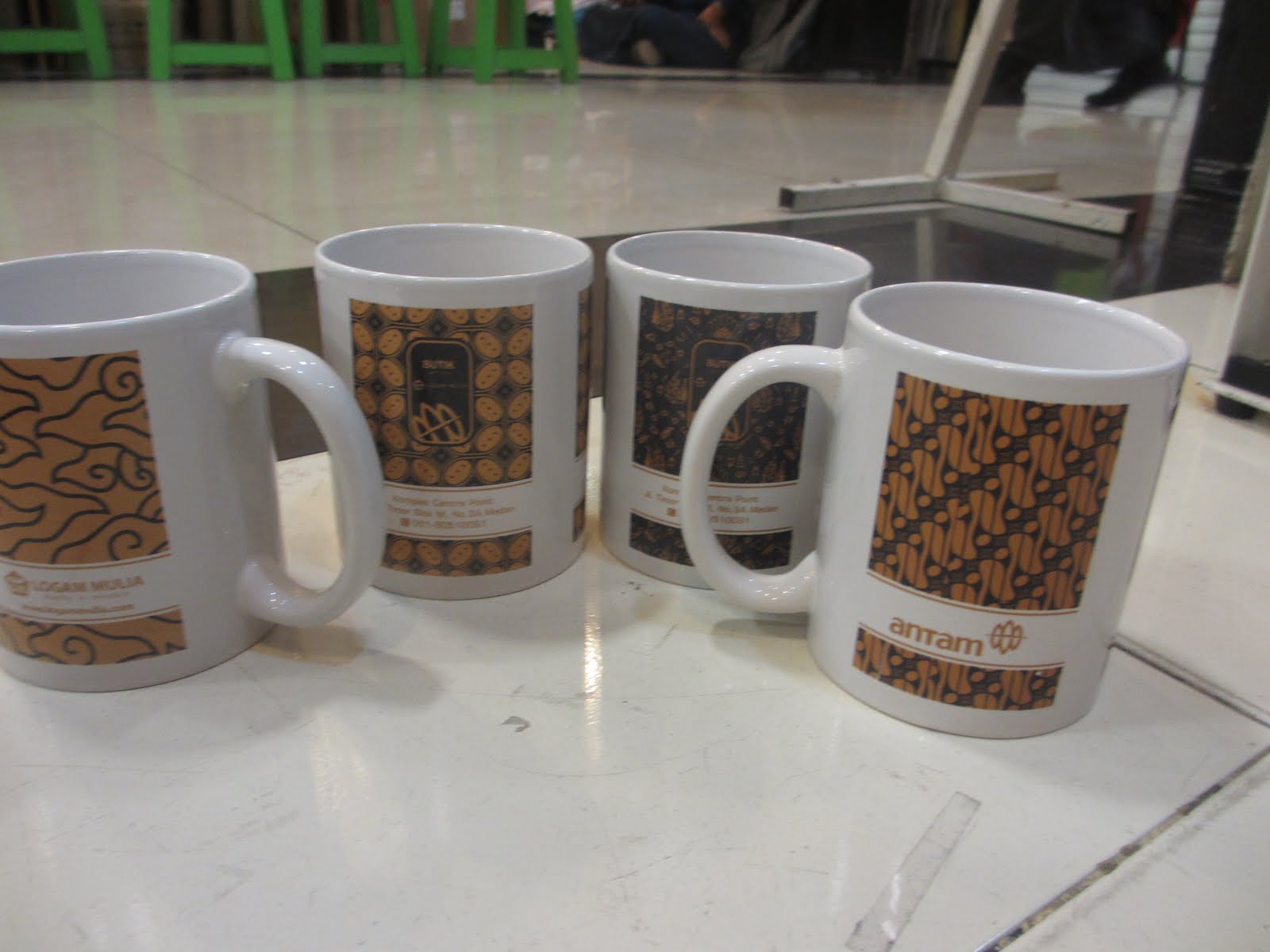 SABLON GELAS MEDAN: Batik Mug