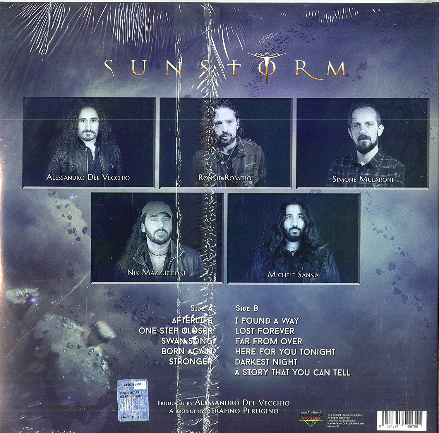 Classic Rock Covers Database: Sunstorm - Afterlife (2021)