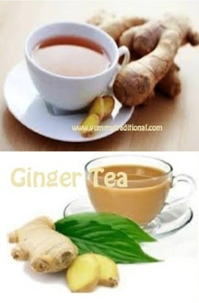 Ginger Tea Recipe - Yummy Traditional