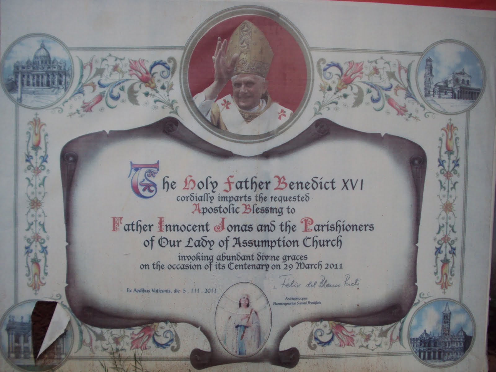 ASSUMPTION OF LADY: AUGUST 15:Assumption of our lady