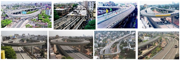 beautiful BANGLADESH from inside and outside: Khilgaon Flyover Project ...