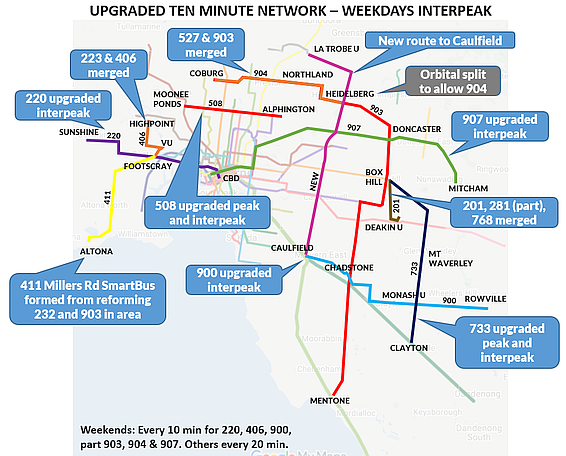 Melbourne on Transit: Building Melbourne's Useful Network Part 37: Top ...
