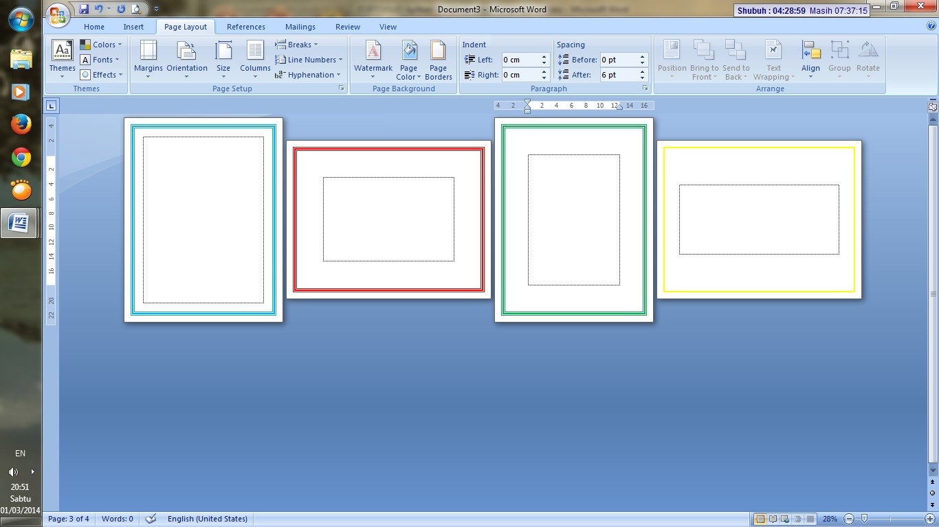 3 Cara Mudah Membuat Format Halaman
