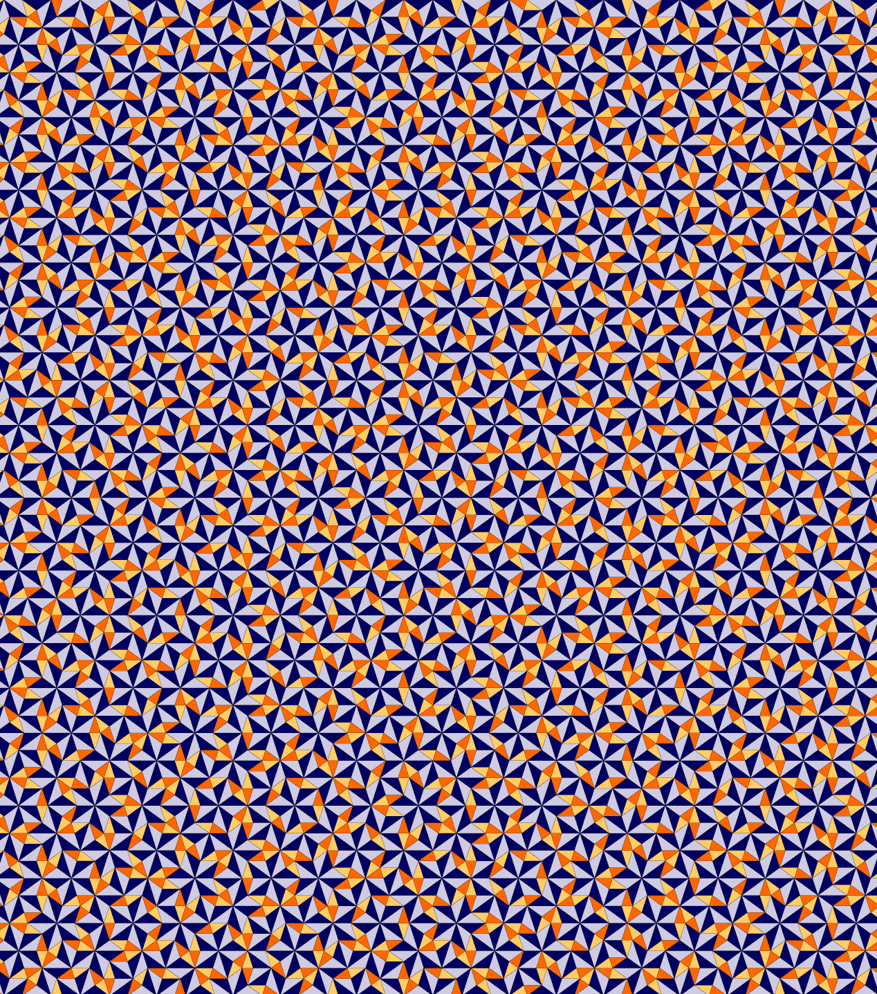 this lovely design courtesy of http://tilings.math.uni-bielefeld.de ...