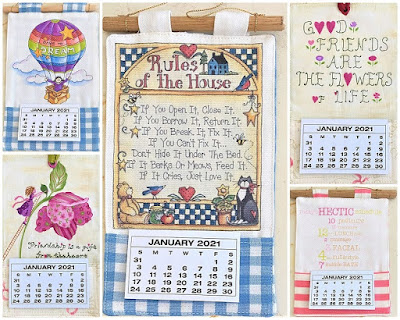 Soft Treasures: 2021 Fabric Calendars