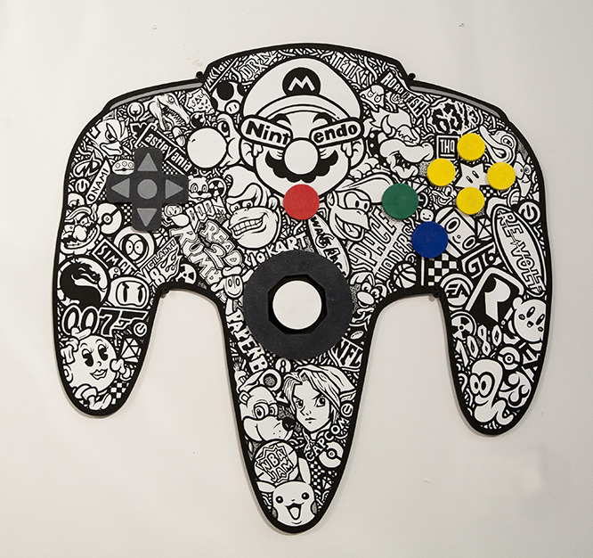 The Autumn Society: N64 Colouring Pad