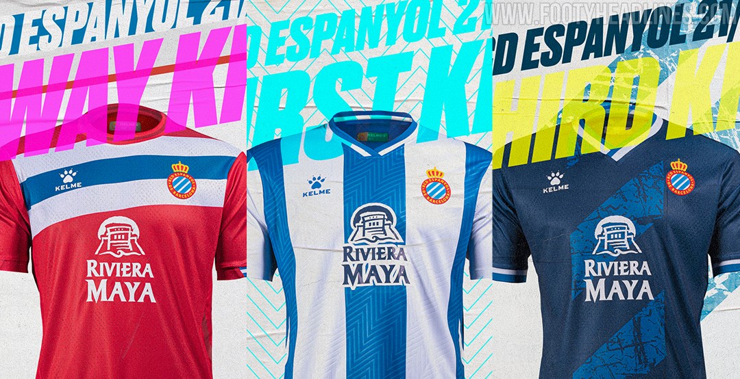 RCD Espanyol 21-22 Home, Away & Third Kits Released - Footy Headlines