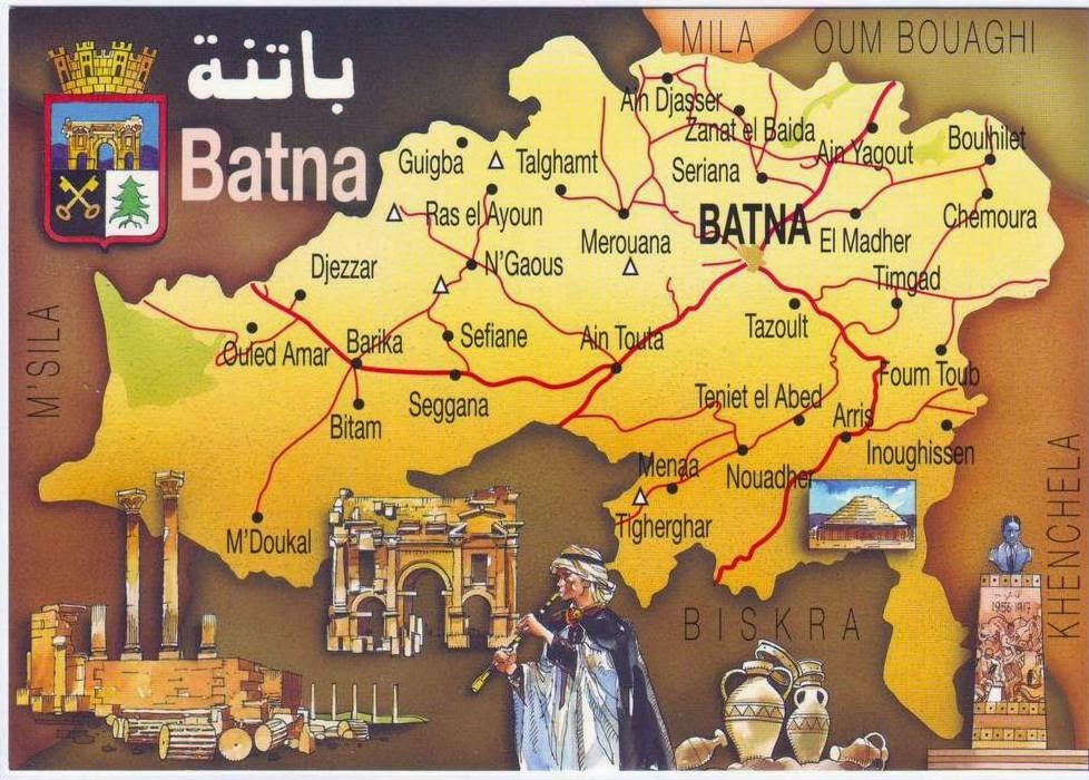 TRAVEL TO ALGERIA: TRAVEL TO BATNA