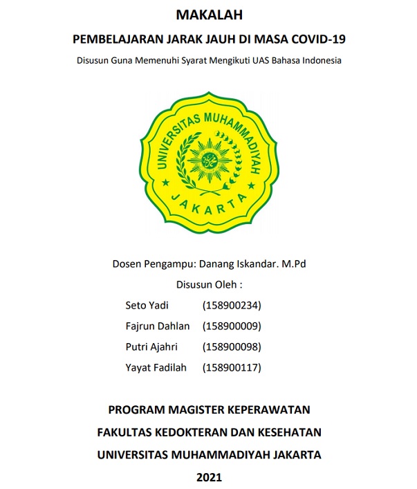 11 Contoh Cover Makalah yang Benar & Terbaik 2023 | Mautidur.com