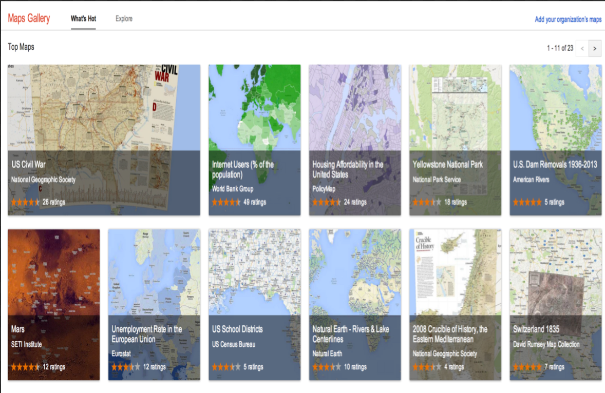 Human Tech - Google Maps Gallery Straightaway Offers Hundreds Of ...
