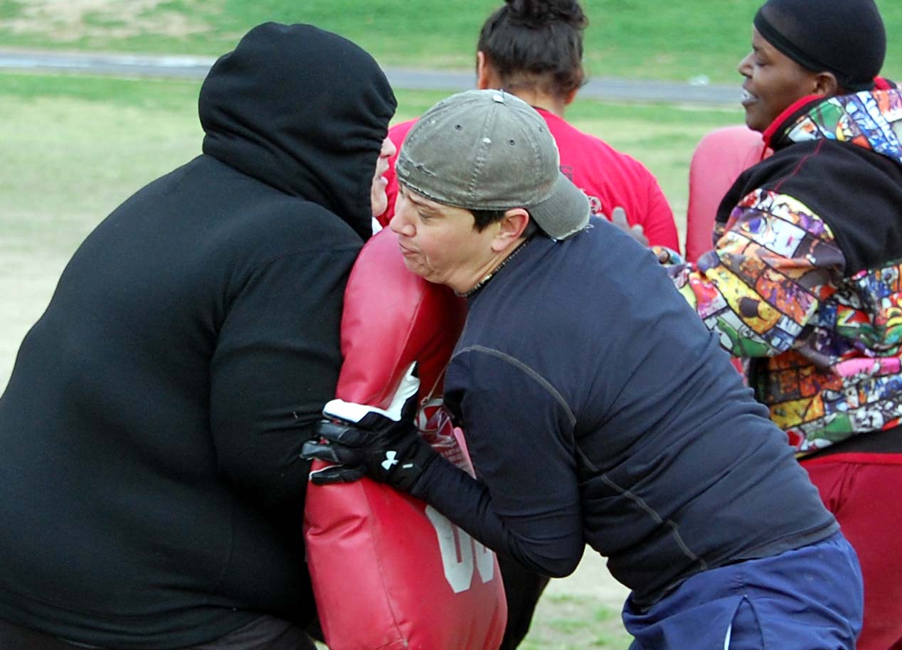 Women Who Play Football: Whatever Happened to the Forearm Shiver?