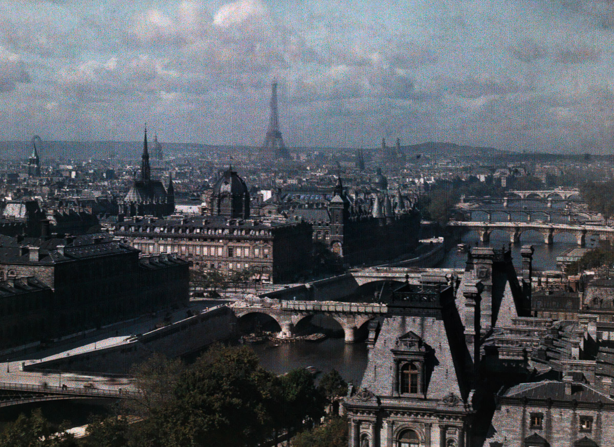 Paris in Autochromes: Stunning Color Photos Show the City of Light in ...