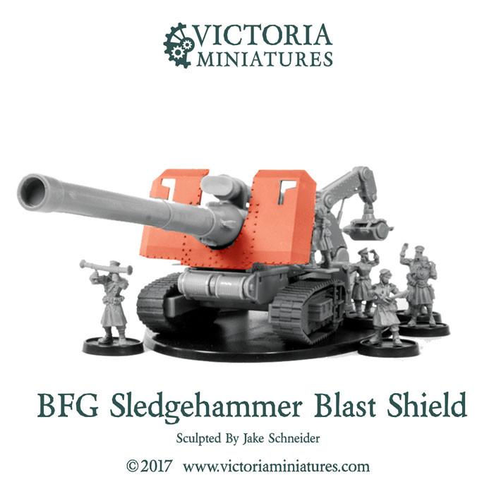 Tabletop Fix: Victoria Miniatures - New Sledgehammer BFG Upgrade Kits