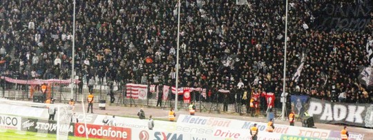Ultras on tour: PAOK-Panathinaikos