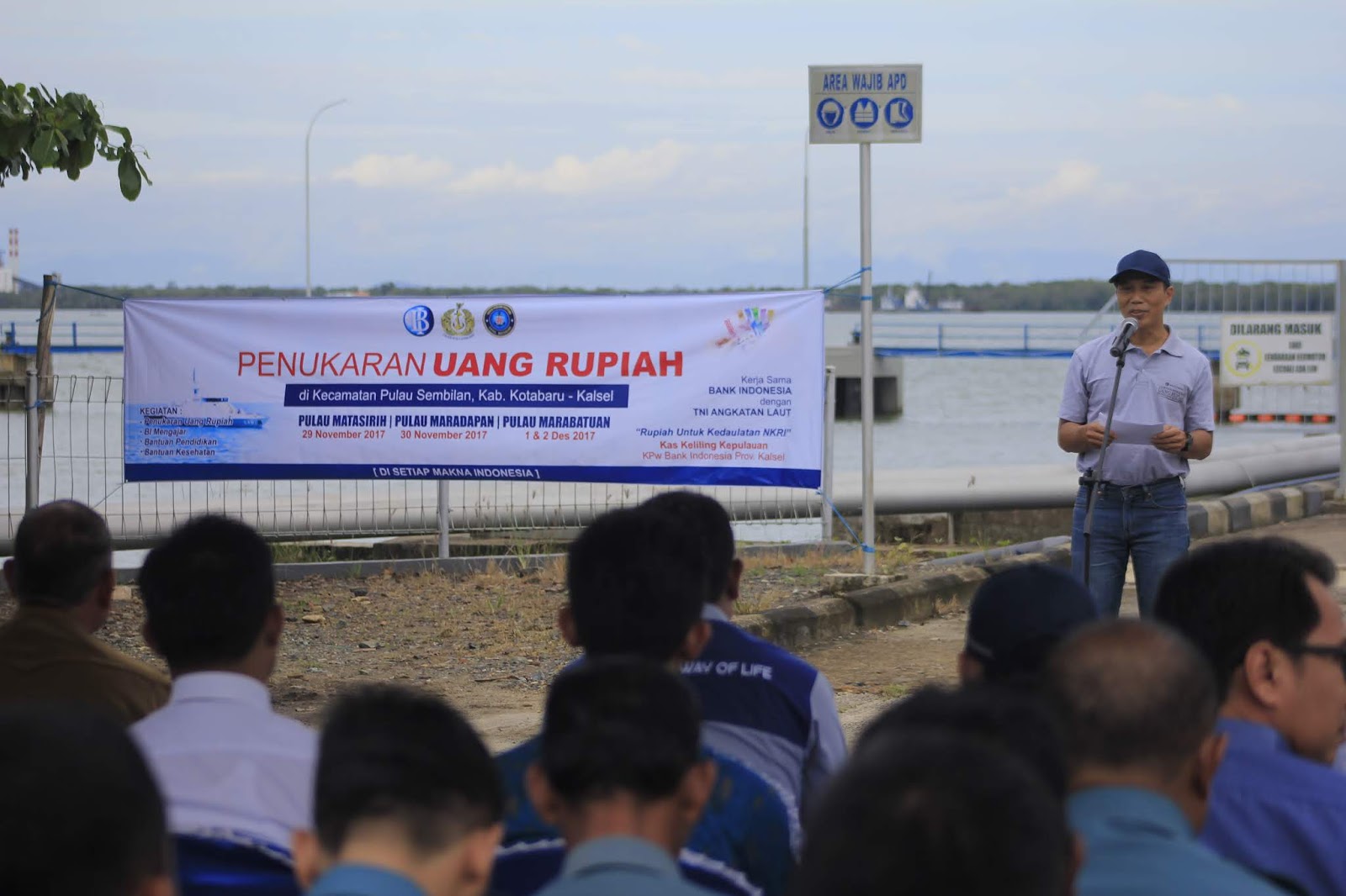 Ekspedisi Pulau Sembilan Bank Indonesia dan TNI AL KRI Terapang 648