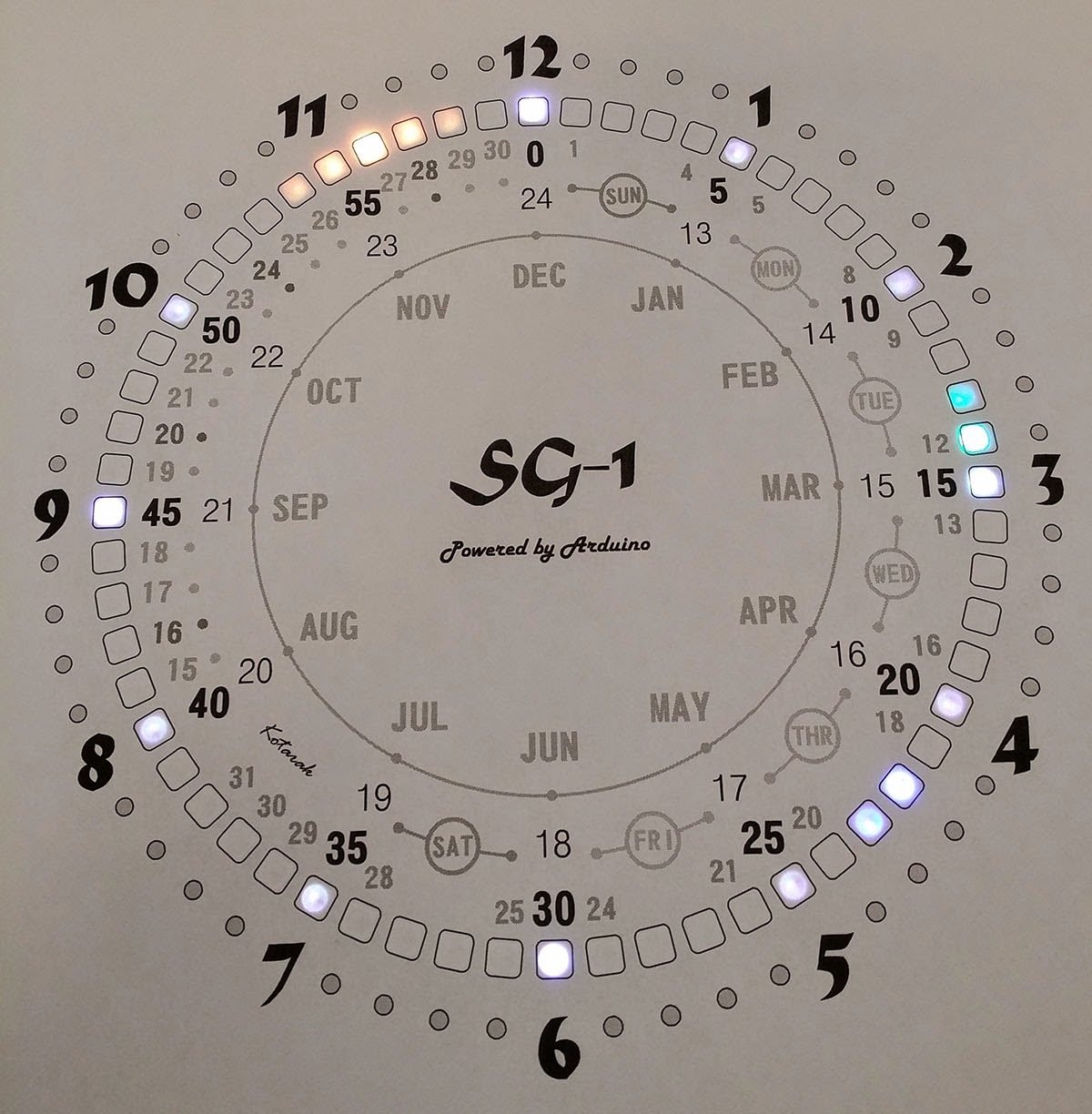 AE1S Science and Engineering Blog: StarGate SG-1 Advanced Arduino ...